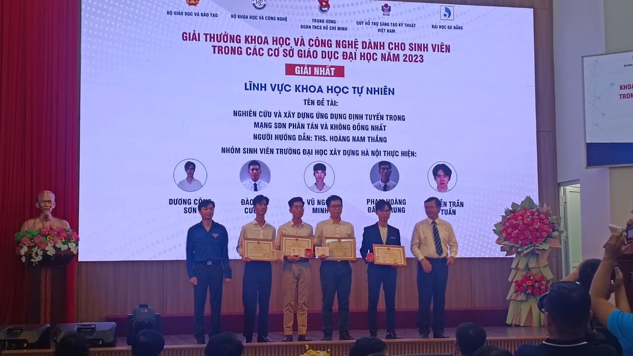 NHÓM SINH VIÊN NCKH CỦA KHOA ĐẠT GIẢI NHẤT SINH VIÊN NGHIÊN CỨU KHOA ...